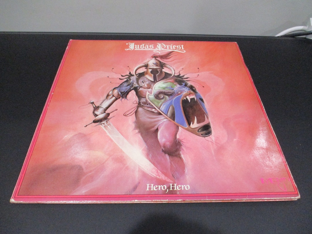 Vintage 1981 Vinyl LP Record Judas Priest Hero Hero Two Record Set ...