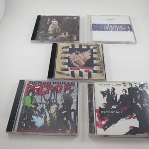 Vintage Duran Duran CD: 80s/90s Greatest Hits, Rio, Decade - Etsy