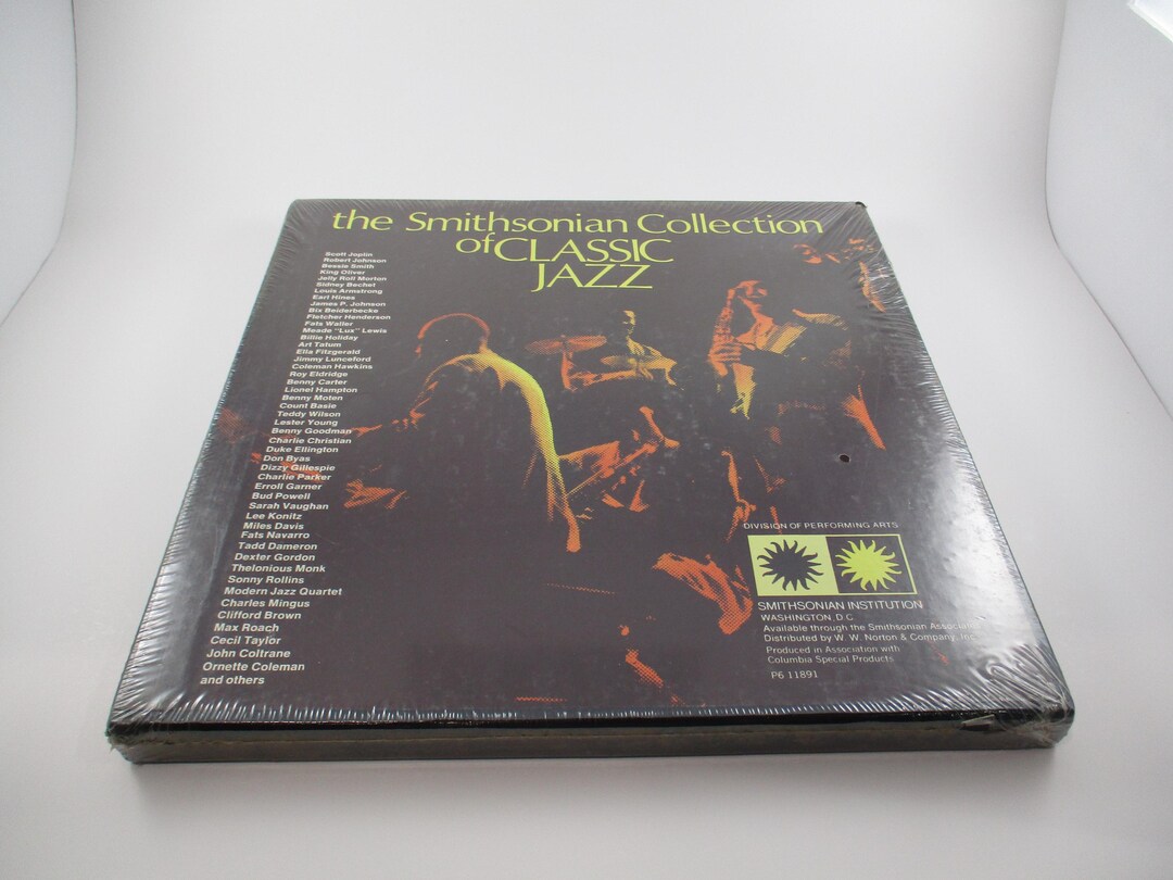 Vintage 1973 Vinyl LP 6 Record Jazz Box Set the Smithsonian Collection ...