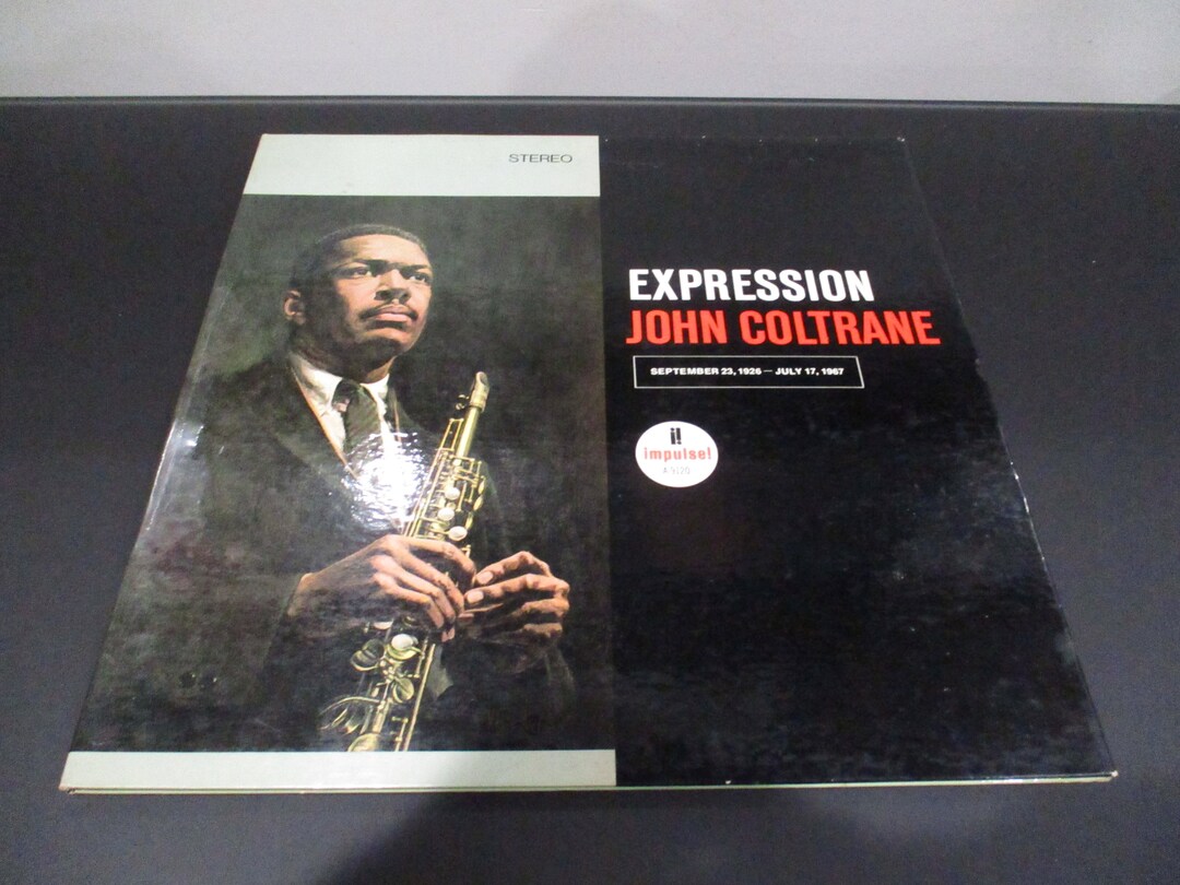 Vintage 1967 Vinyl LP Record Expression John Coltrane Classic Jazz Excellent Condition 63374 - Etsy