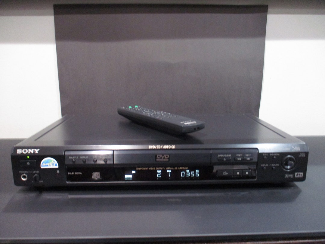 Vintage Sony DVP-S560 DVD/CD Player Works Great With Remote Free ...