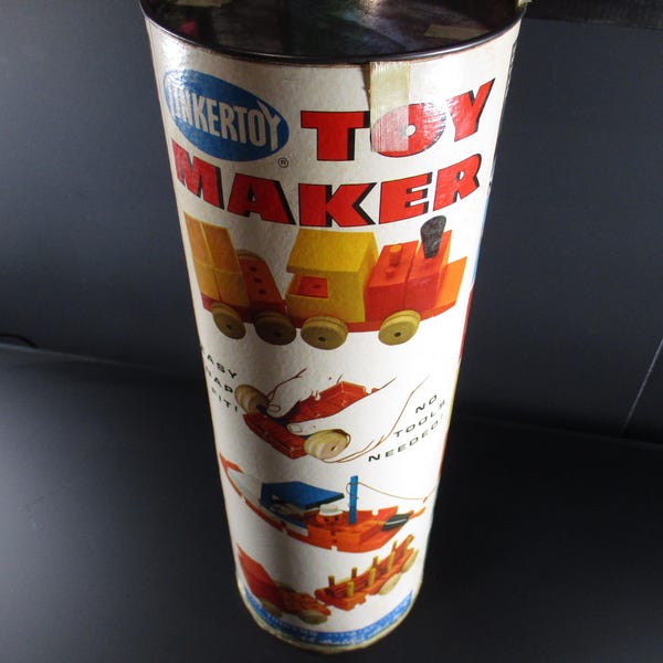 Vintage Tinker Toys - Etsy