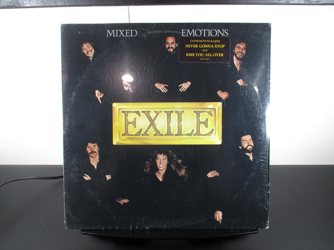 Vintage 1978 Vinyl LP Record Exile Mixed Emotions MINT Condition Still ...