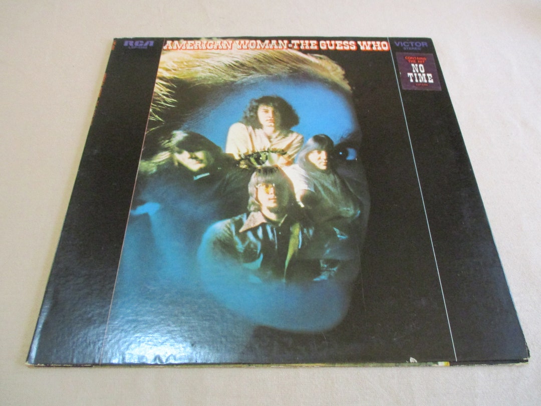 Vintage 1970 Vinyl LP Record American Woman the Guess Who Band ...