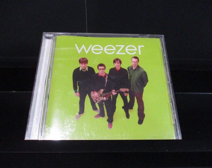 Vintage 2000's Weezer Cd's Self Titled Green Blue Album Pinkerton Make ...