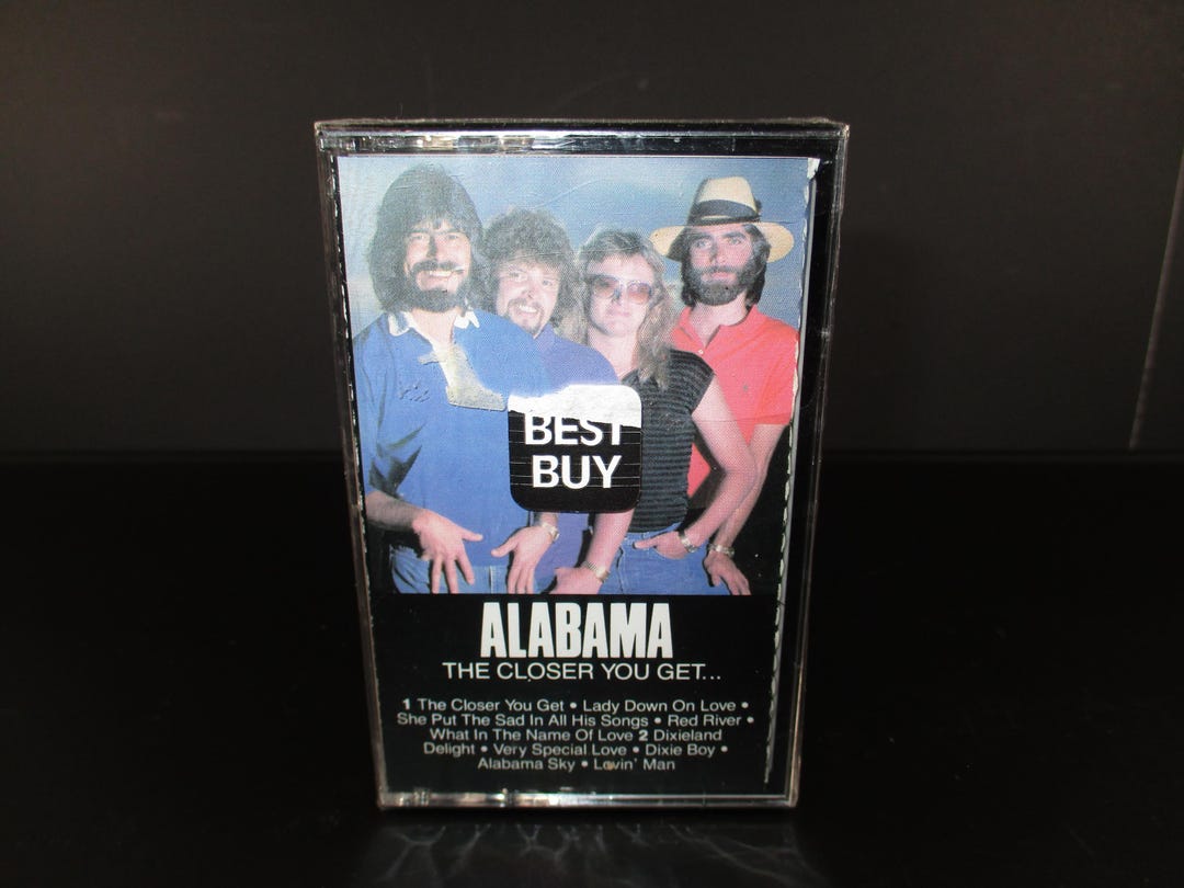 Vintage 1983 Cassette Tape Alabama the Closer You Get Mint Condition ...