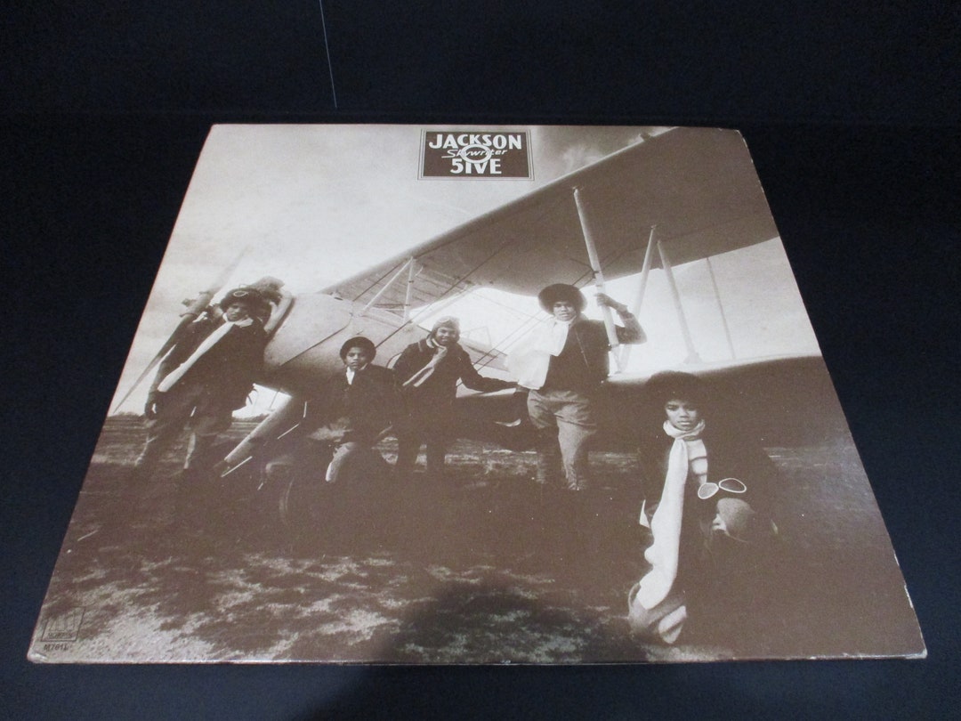 Vintage 1973 Vinyl LP Record the Jackson 5ive Skywriter Excellent Plus Condition White Label ...
