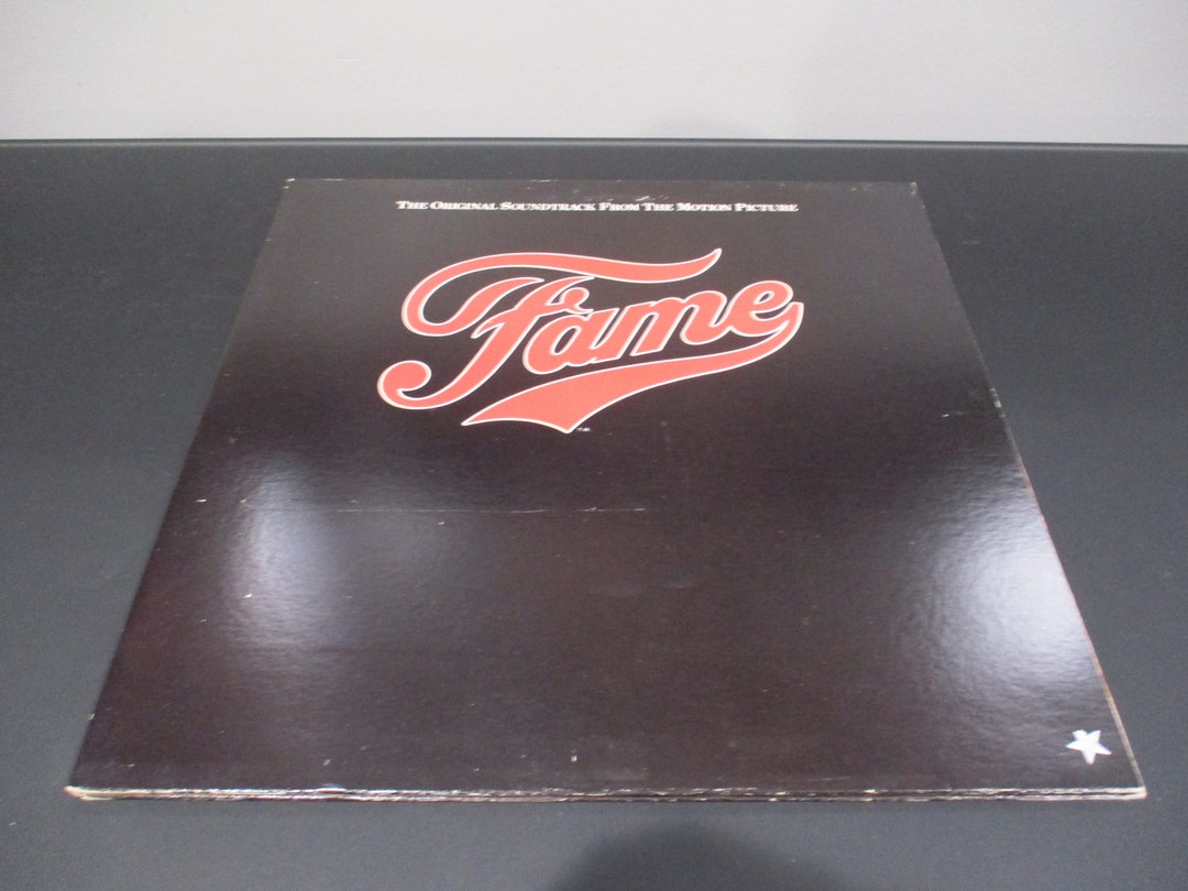 Vintage 1987 Vinyl LP Record Fame Original Motion Picture Soundtrack ...
