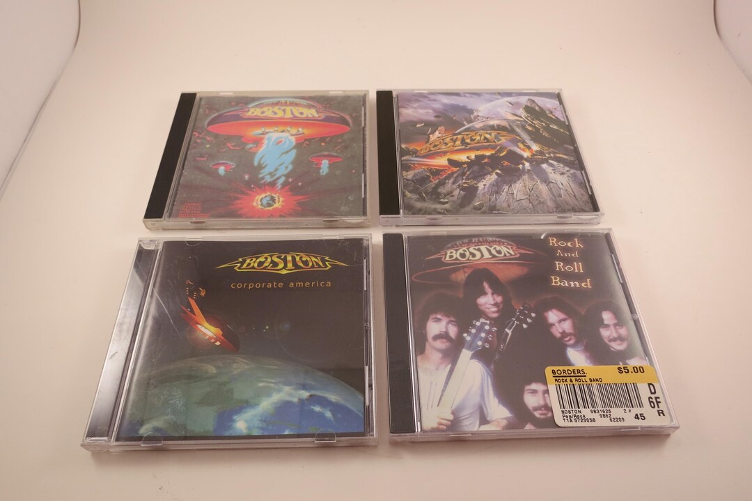 1990's Boston Cd's Self Titled Collectors Edition Greatest Hits Sold ...