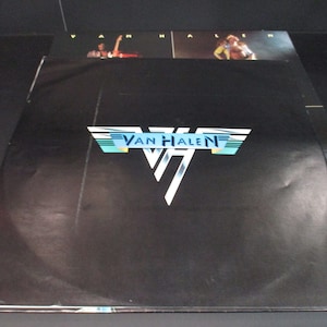 Vintage 1979 Vinyl LP Record Van Halen Self Titled Debut Album ...