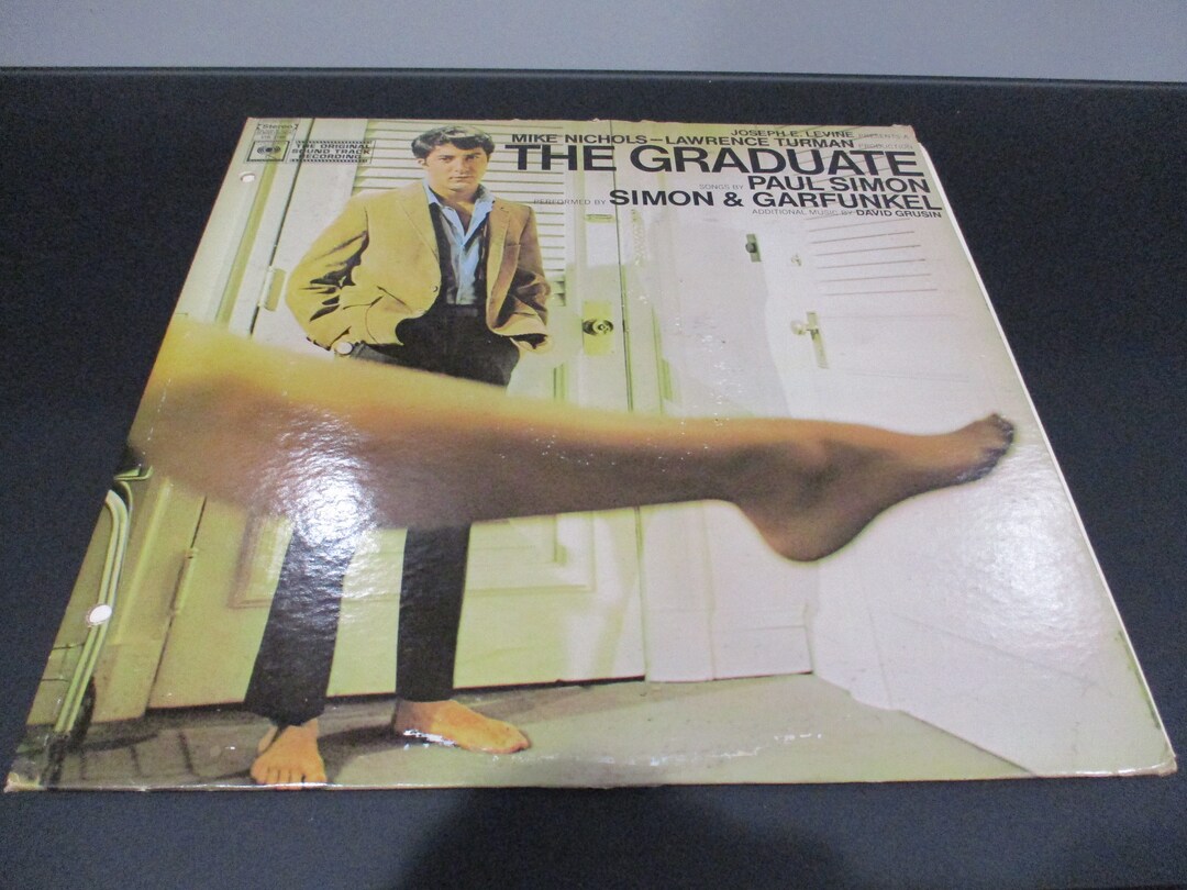 Vintage 1968 Vinyl LP Record the Graduate Soundtrack Simon & Garfunkel ...
