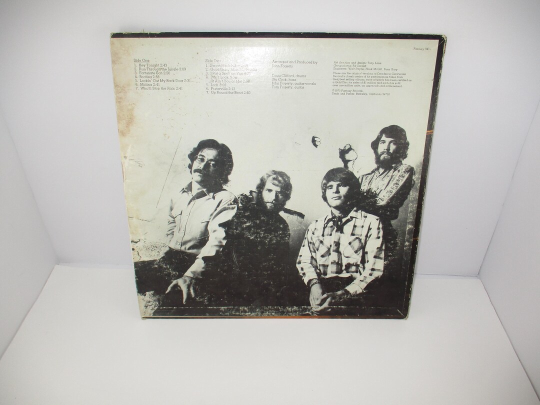 Vintage 1973 Vinyl LP Record More Creedence Gold Creedence Clearwater ...