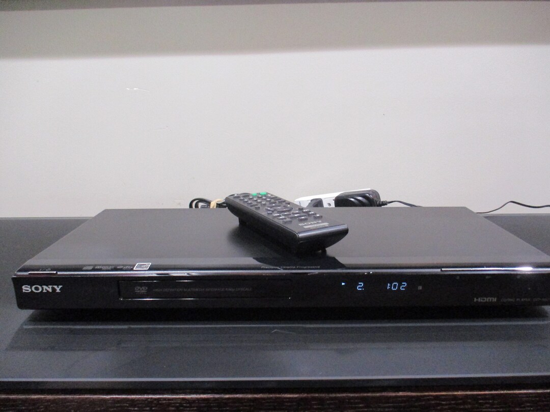 Vintage 90's Sony Slim Line DVD/CD Player Dvp-ns710h With Remote Works ...