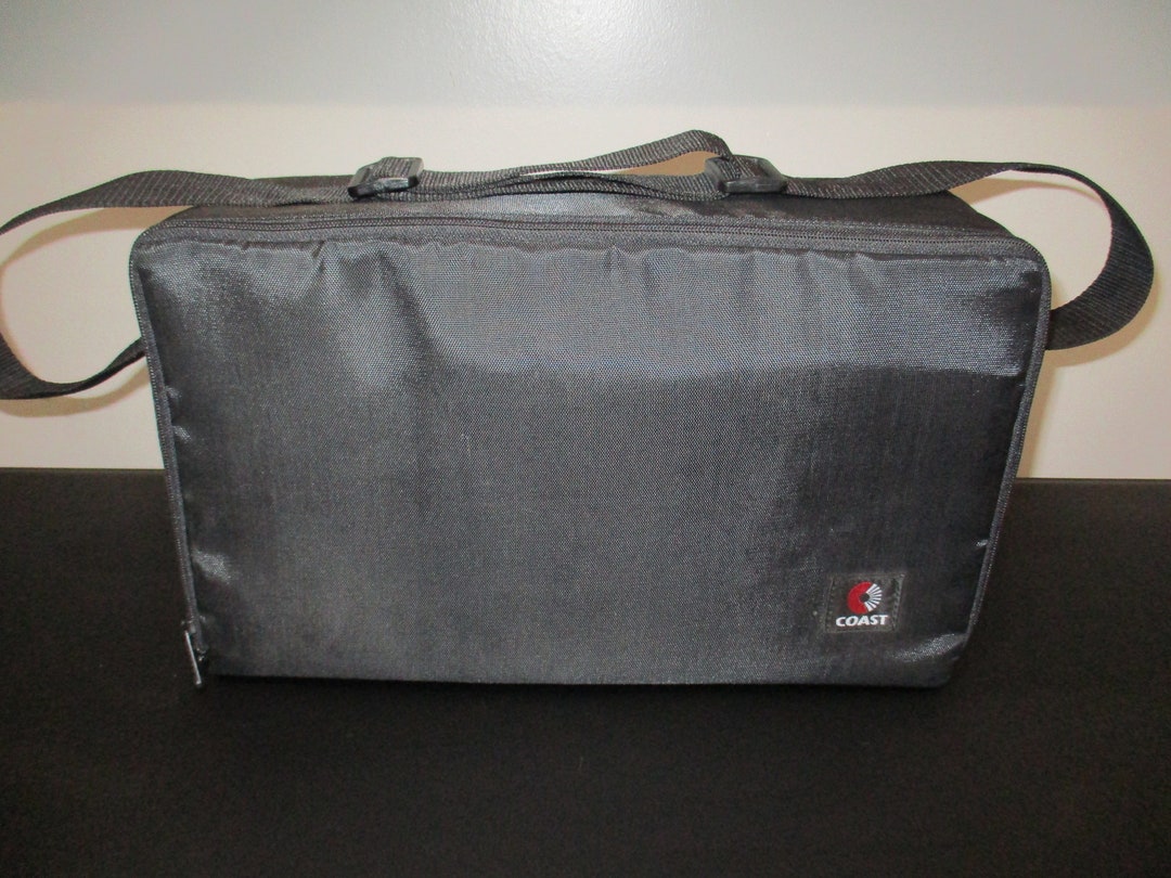 1980's Coast Black Cassette Tape Carrying Case Holds 60 - Etsy