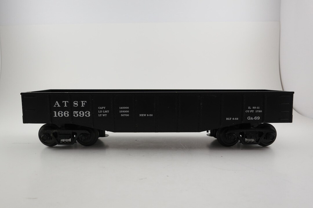 Vintage 1998 MTH Electric Trains O Gauge ATSF Gondola Car - Etsy