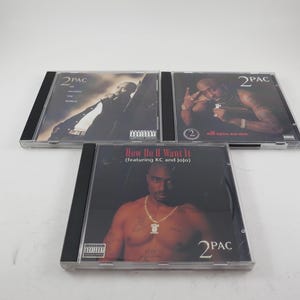 Vintage 90s 2pac Cds: Hip Hop Albums - Sold Individually - Etsy