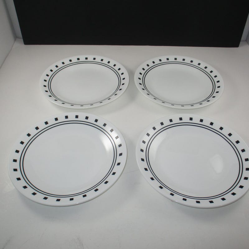 Corelle City Block Plate - Etsy