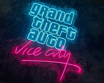 Vice City Neon Sign - Etsy