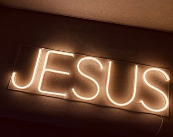 Jesus Neon Signs - Etsy