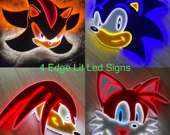 Sonic Neon Light - Etsy