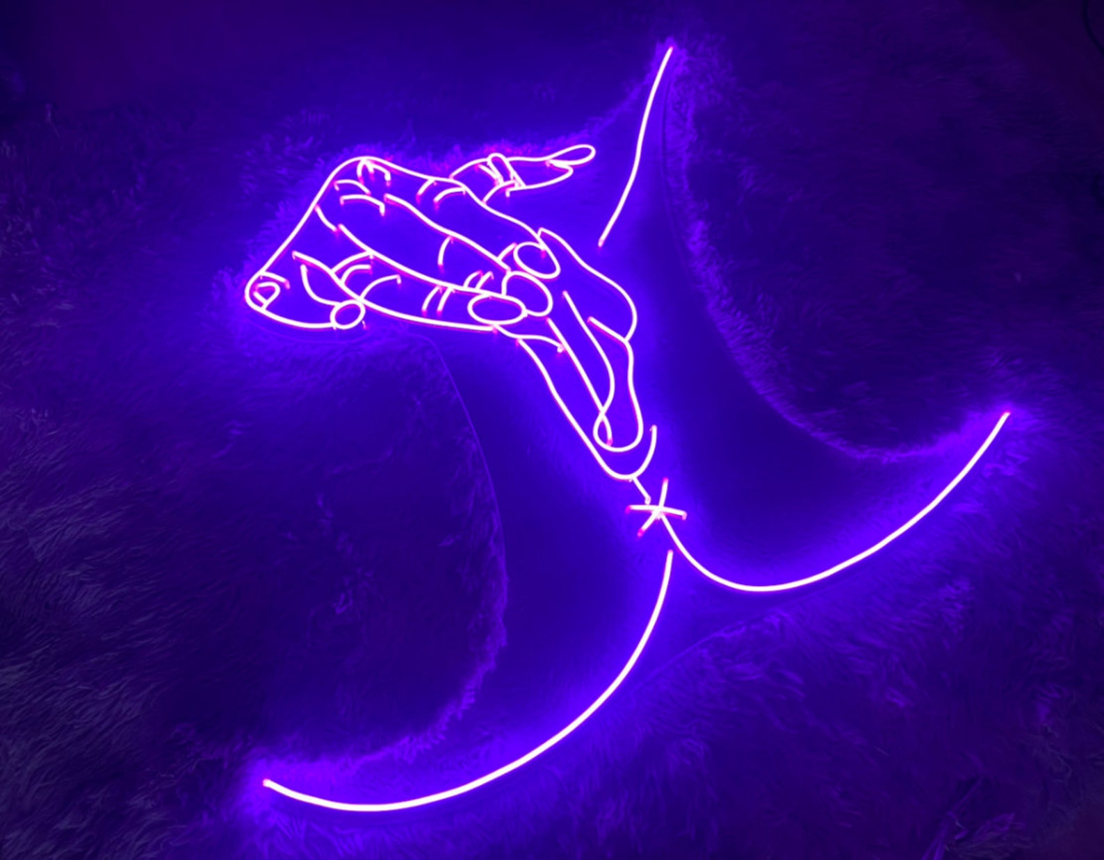 Pussy Neon Signs Custom Neon Sign Pussy Sexy Girl Neon Sign Etsy