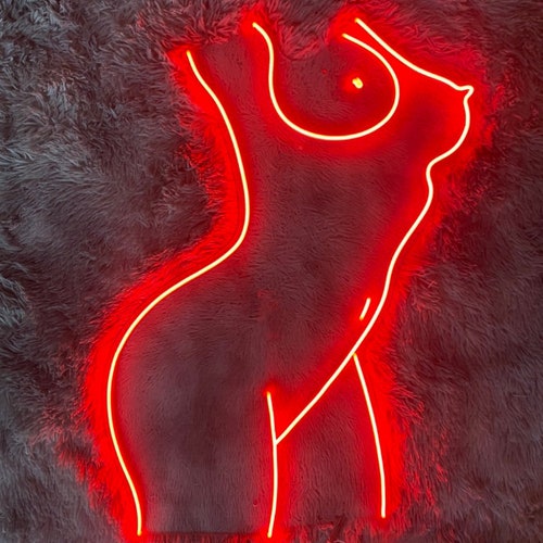 Sexy Girl Neon Sign Etsy