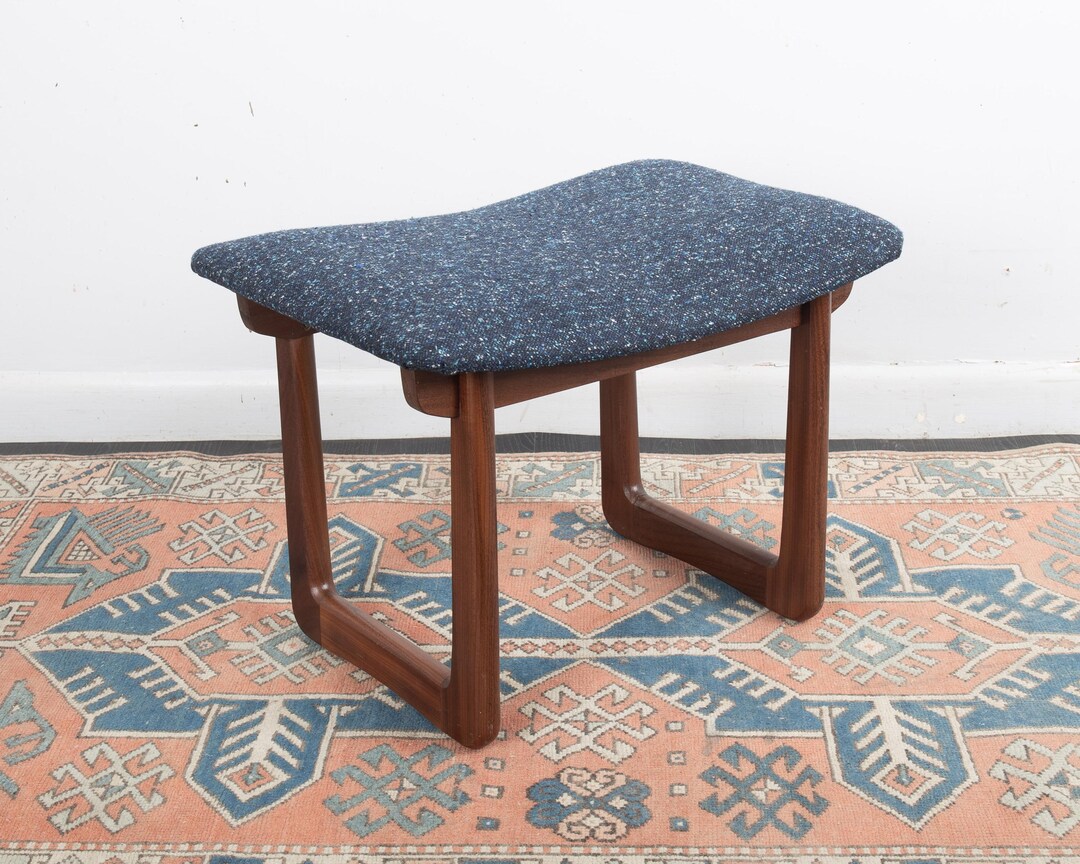Uniflex Dressing Table Stool Q Range Teak Mid Century Retro Designed by ...
