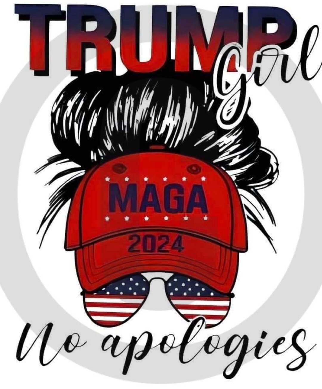 Trump Girl Trump Train Trump Vance 24 Tumbler Wrap 20oz Sublimation ...
