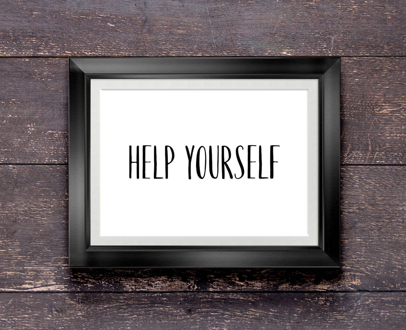 Help Yourself Sign, Help Yourself Printable, Bed and Breakfast Sign ...