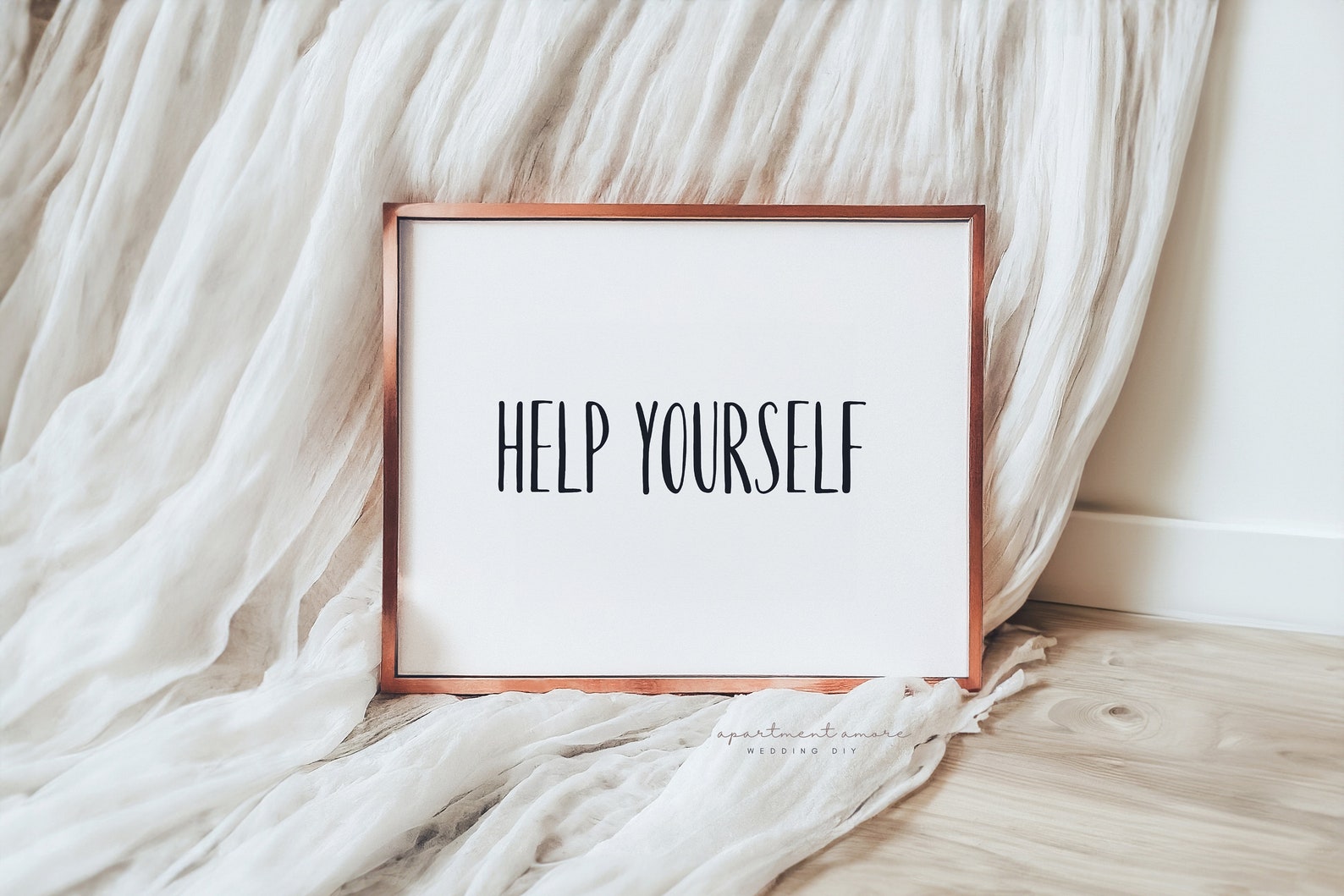 Help Yourself Sign, Help Yourself Printable, Bed and Breakfast Sign ...