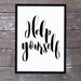 Help Yourself Print, Instant Download, Help Yourself Coffee Bar, Help ...