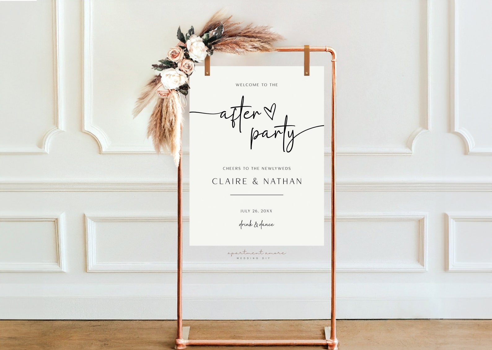 Welcome to the After Party Sign | Wedding Reception Welcome Sign ...