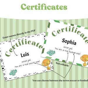 Soccer Treasure Hunt - Personalizable Football Themed Scavenger Hunt ...