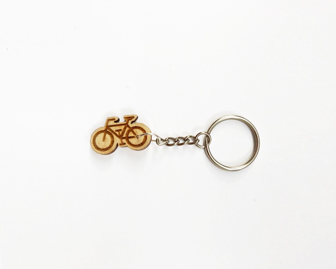 Keychain With a Bike - Etsy