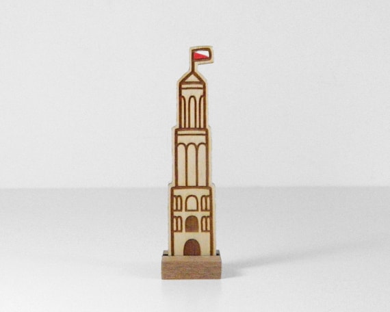 Houten decoratie: Domtoren van Utrecht | Etsy Nederland