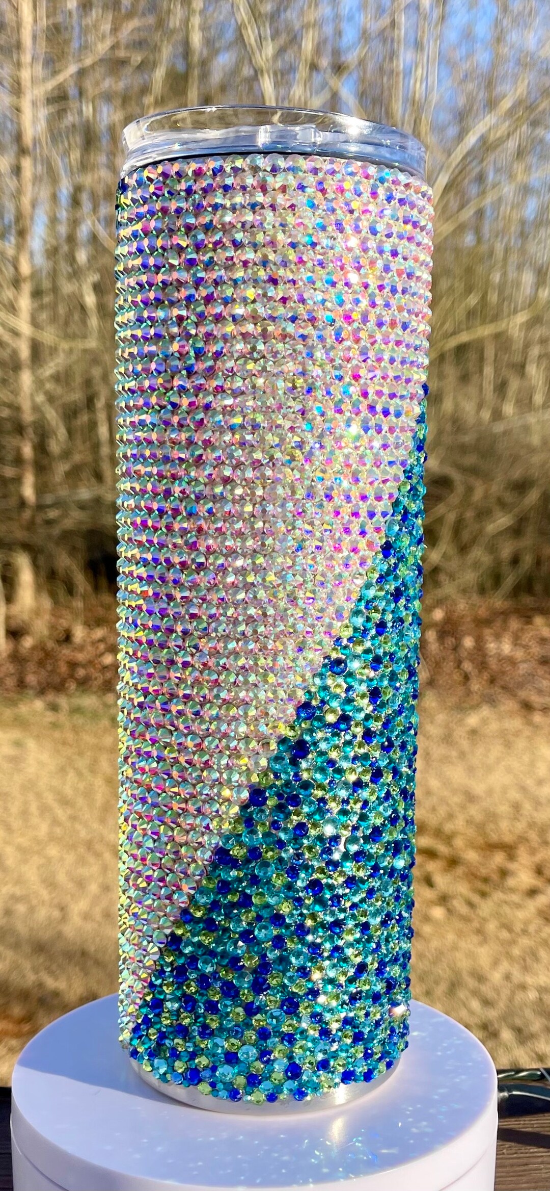 30oz Rhinestone Tumbler - Etsy