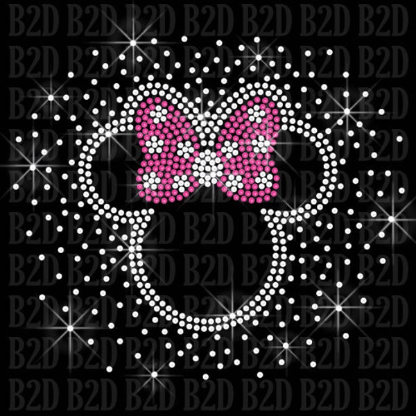 Mouse Rhinestone - Etsy