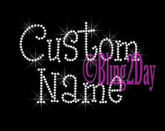 Iron on Rhinestone | Etsy