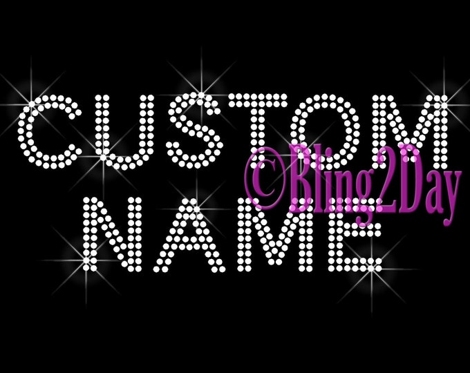 Bling Sheet 12 X 12 CLEAR Random Scattered | Etsy