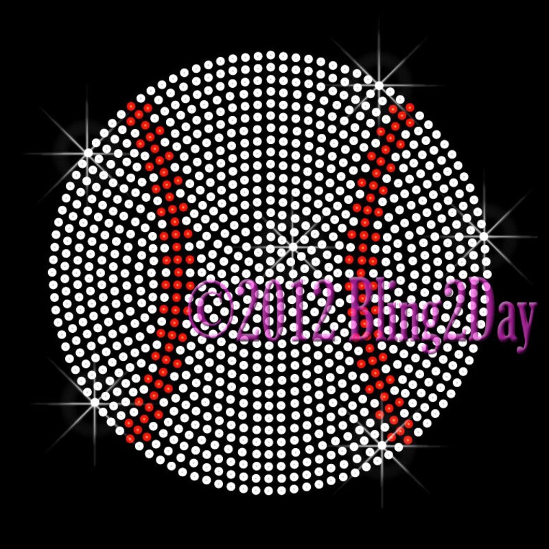 Bling Baseball Shirt - Etsy