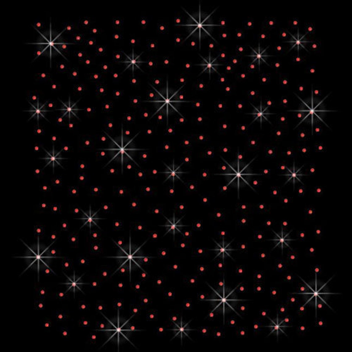 Double the Bling - Bling Sheet - Random Scattered - Iron on Rhinestone ...