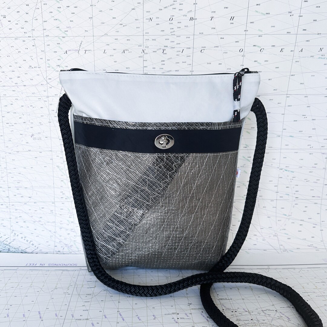 Recycled Sail Crossbody Purse With Kevlar - Etsy