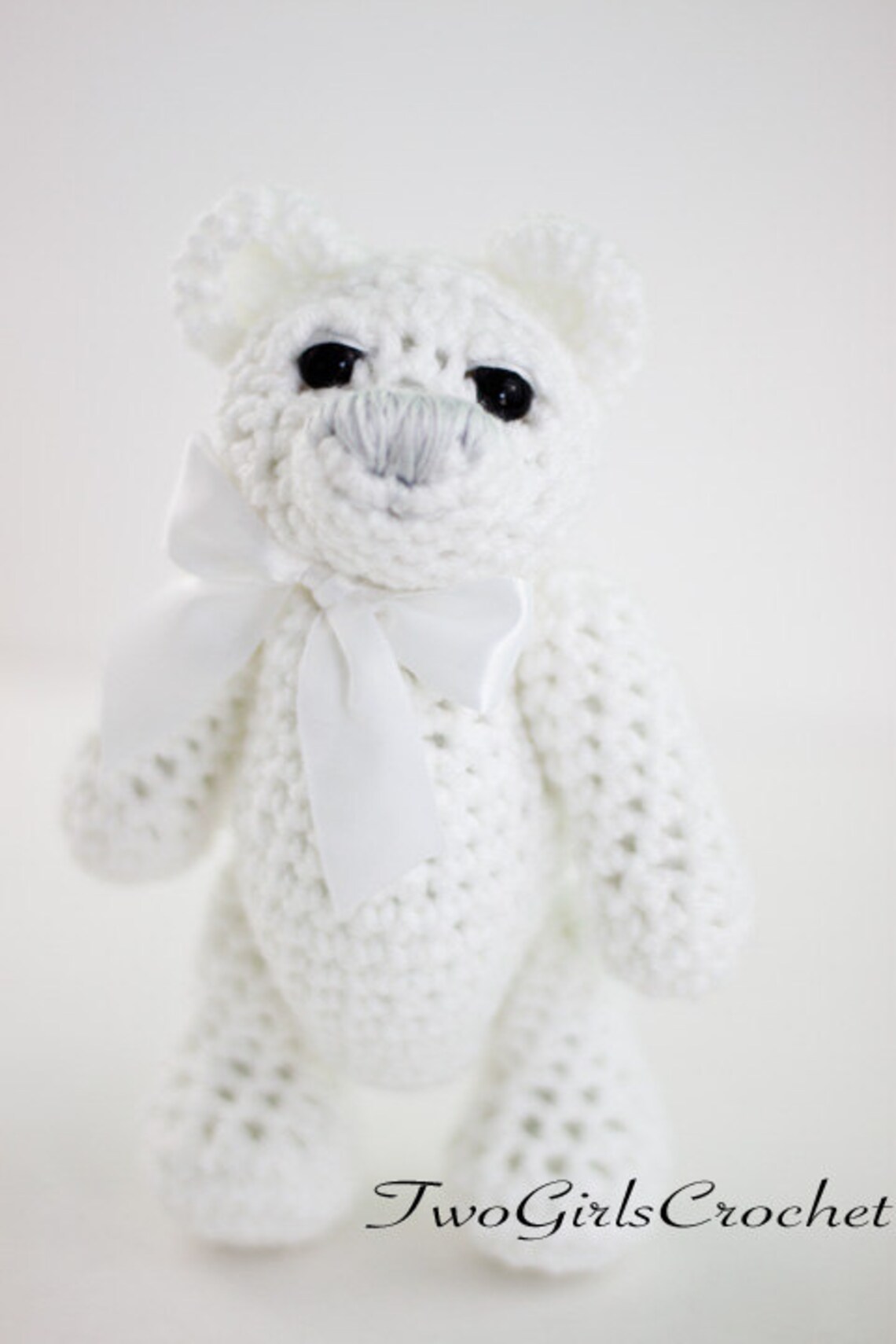 Mini Crochet Bear Amigurumi Toy (silky) - Made to Order - Etsy