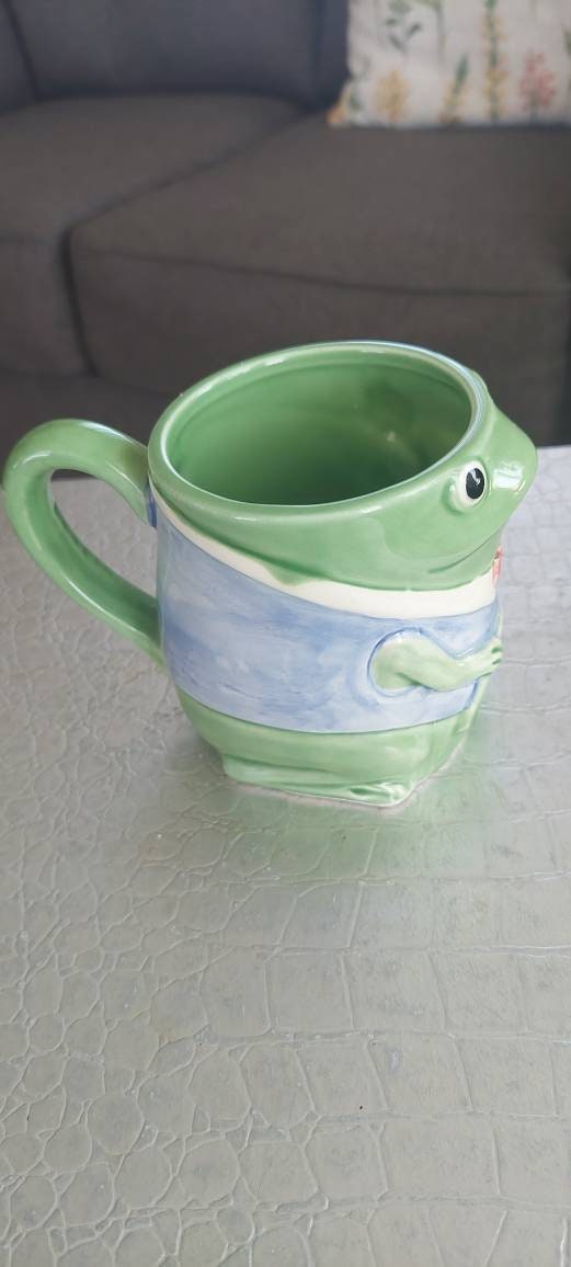 Otagiri Designed by Mary Ann Baker Love Frog Prince Cup. - Etsy