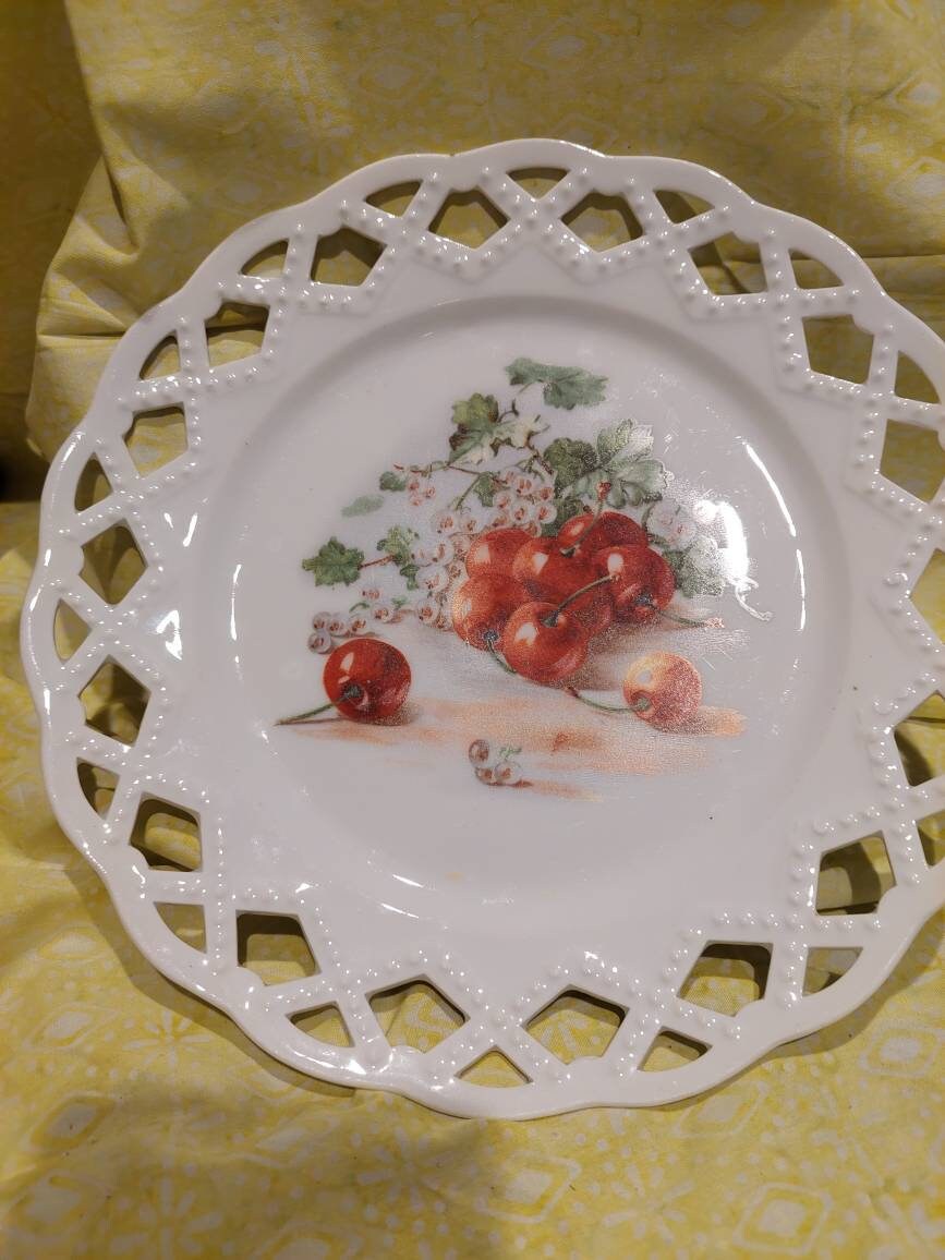 Vintage German Plate - Etsy