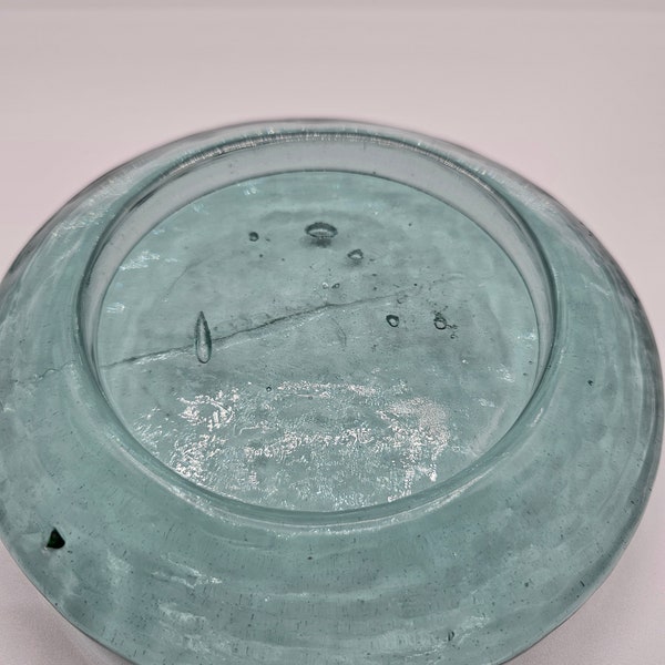 Recycled Glass Plate - Etsy