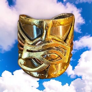 Ancient Egyptian - Eye of Ra Ring. #egyptiankemeticjewelry #eyeofra # ...