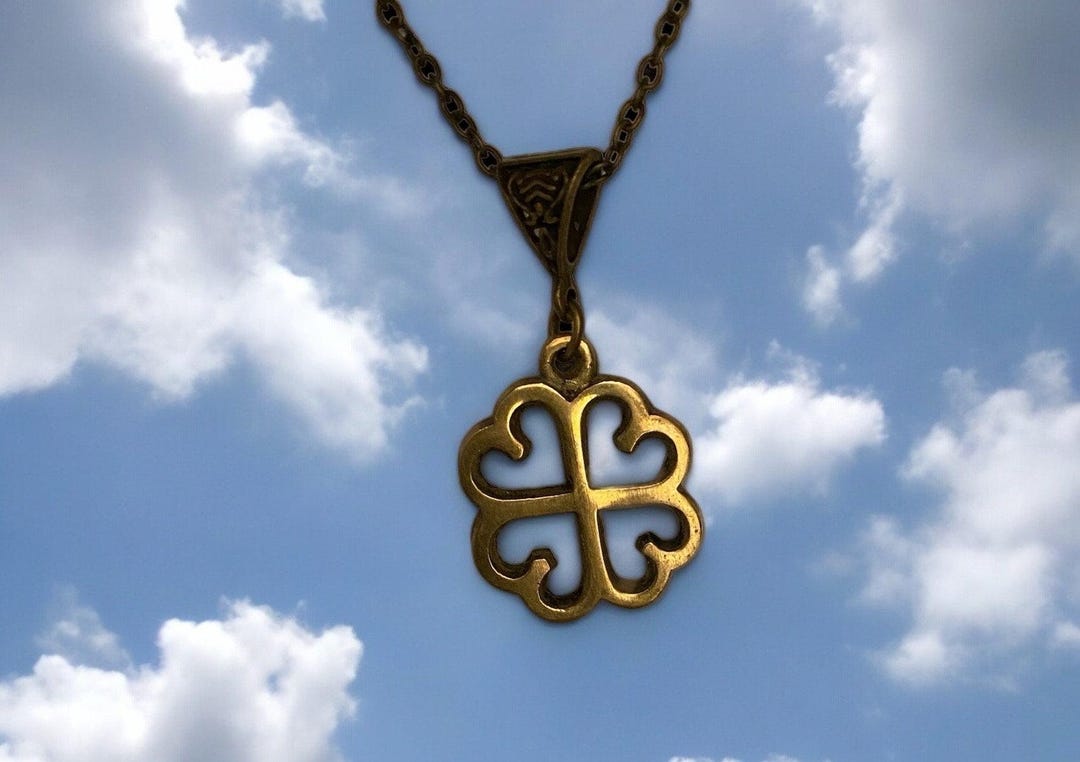 Brass-plated Adinkra Symbol (NYAME DUA "tree of God" – God's Presence ...