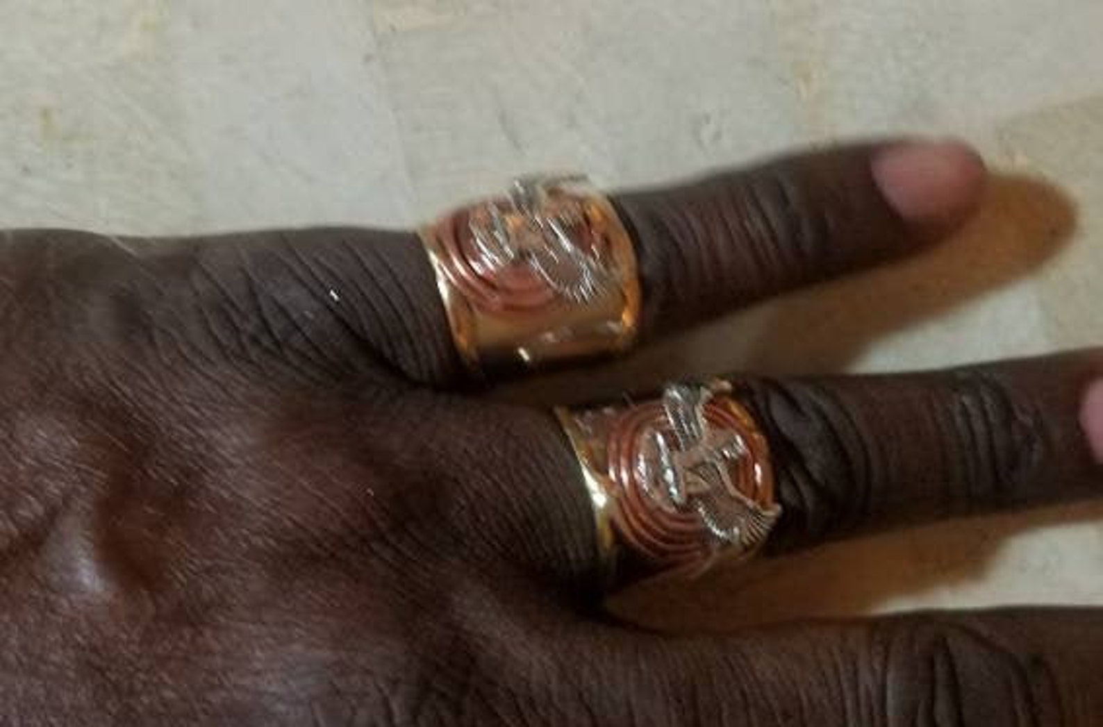 Two Maat ancient Egyptian Ring. New Design. | Etsy