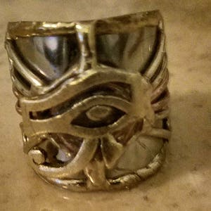 3 Eye of Ra Rings. ancient Egyptian. - Etsy